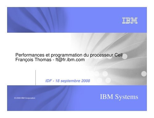 IBM Systems - Scc.acad.bg