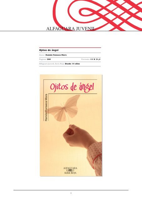 Guía de actividades de 'Ojitos de ángel' - Alfaguara