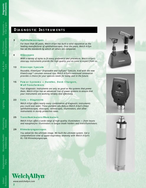 Diagnostic Instruments