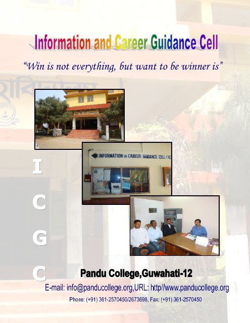ICGC report - Pandu College