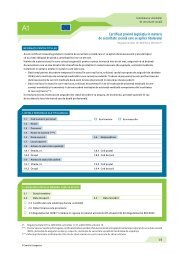Formular E 207 - Certificat privind cariera de asigurat