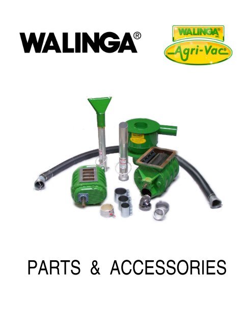 Walinga Parts & Accessories - Thompson Vac Sales & Service