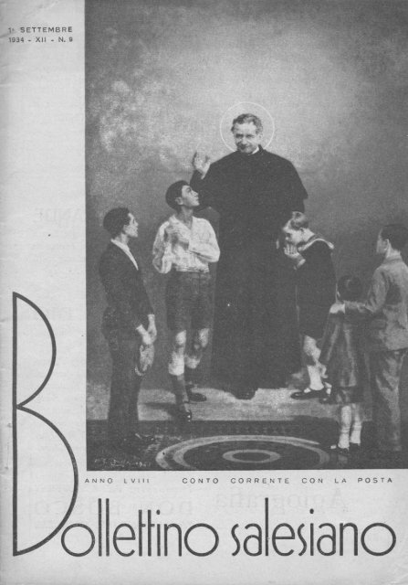 Bollettino Salesiano - settembre 1934 - il bollettino salesiano