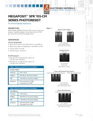 ZEP520A – New resist for Electron Beam Lithography