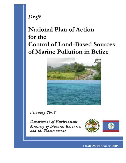 National Plan of Action for the Control of Land-Based Sources of ...