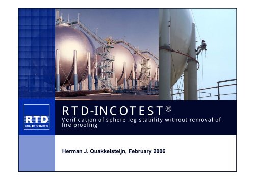 RTD-INCOTEST® - NDT.net