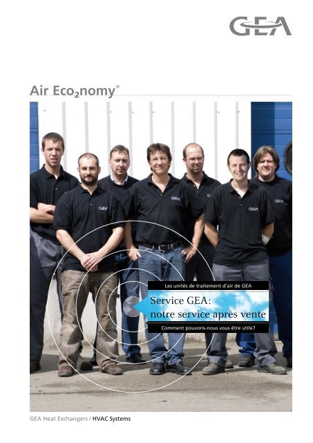 Service GEA: notre service après vente - GEA Happel Belgium