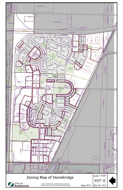 Zoning Map of Stonebridge