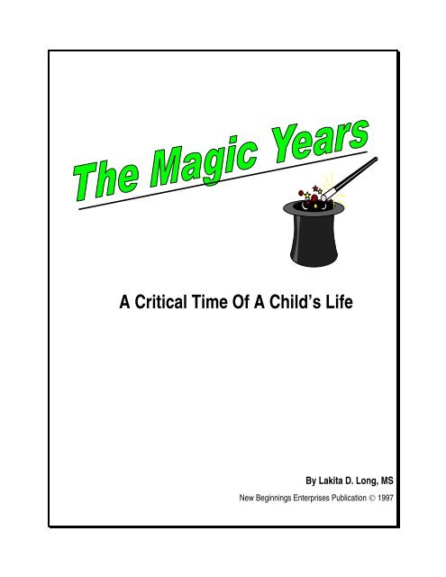 The Magic Years is a book written by Selma Fraiberg that interprets ...