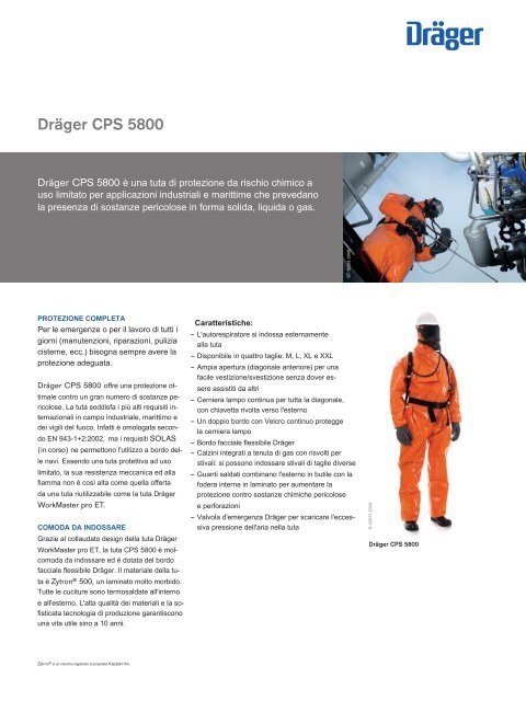 Dräger CPS 5800 - Draeger Safety Italia