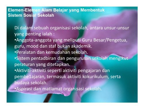 Elemen-Elemen Alam Belaja