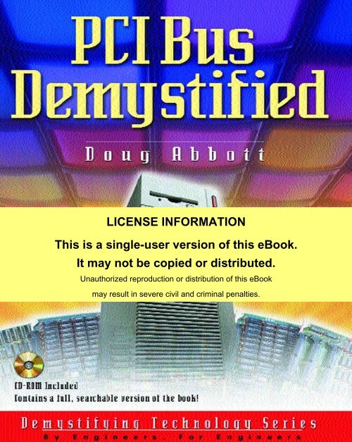 PCI Bus Demystified