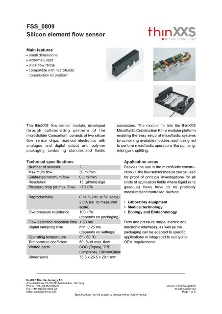 'Flowsensor Slide' (PDF) - Sintef
