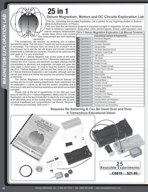 MAGNETISM ExPLORATION LAB