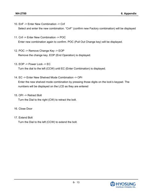 NH-2700 6. Appendix 10. E