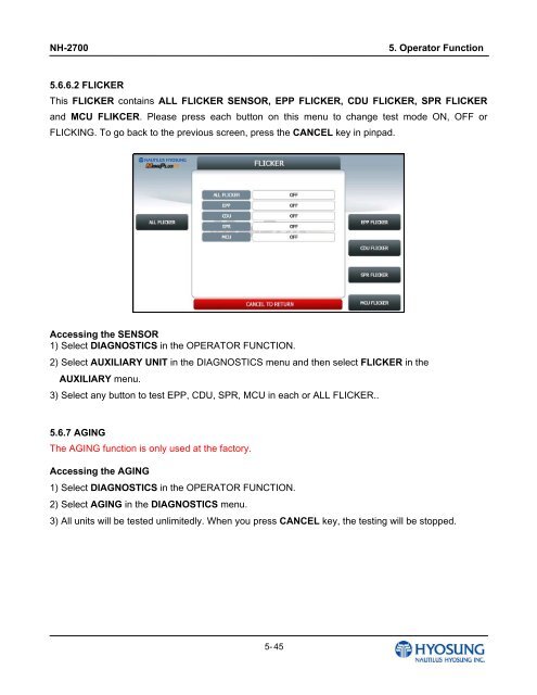 NH-2700 5. Operator Funct