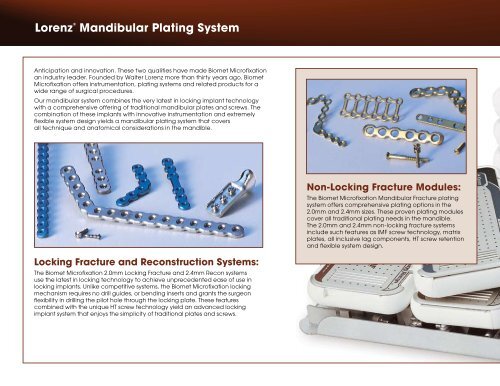 Lorenz ® Mandibular