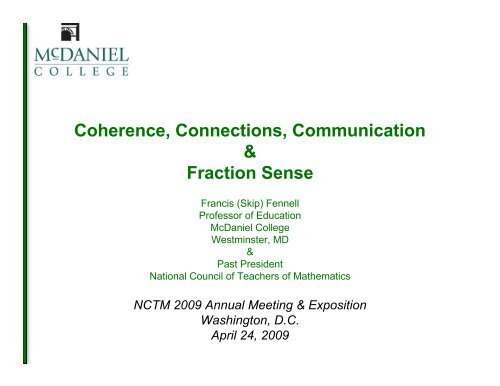 Number Sense - (Skip) Fennell