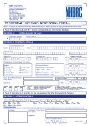 SECTION A: HOME BUILDER DETAILS SECTION B ... - The NHBRC