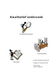 Stappenplan kwalitatief onderzoek - Analyseren in kwalitatief ...