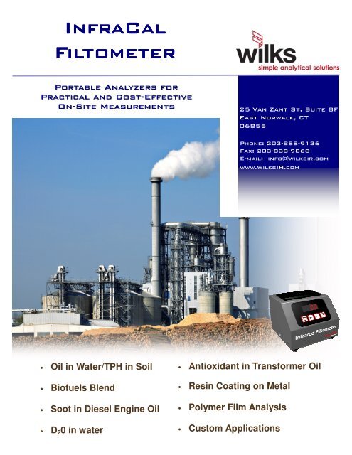 InfraCal Filtometer Brochure 0110 - Wilks Enterprise, Inc.