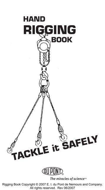Hand Rigging Book -- Rev June 2007 (April 2009) - DuPont
