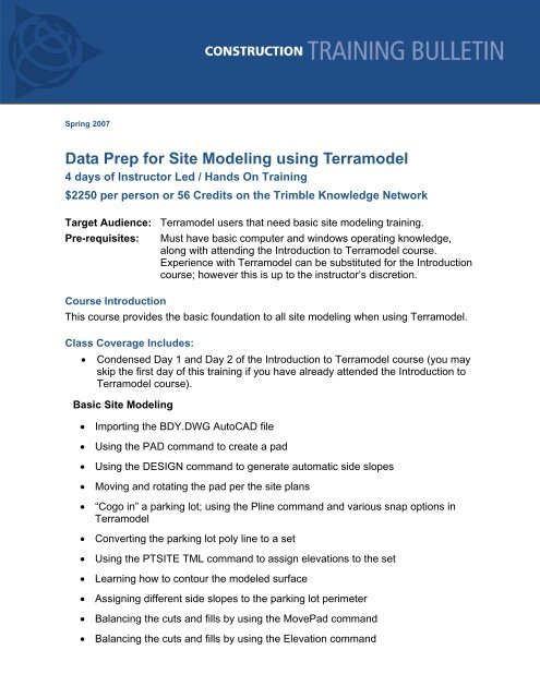 Cut fill point map in terramodel - jzacareer