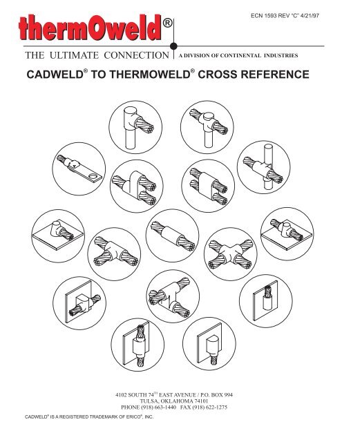 thermOweld to Cadweld