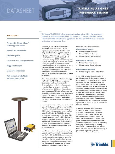 DATASHEET - Trimble