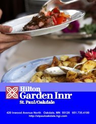 Catering Menu (PDF) - Hilton Garden Inn