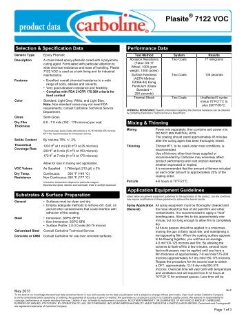 Thermo-Lag 3000-SP PDS Fireproofing - Carboline