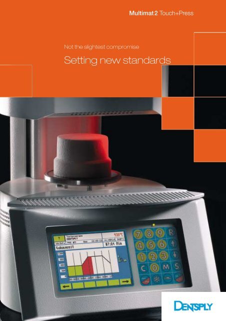 Multimat 2 Touch+Press brochure GB - DeguDent
