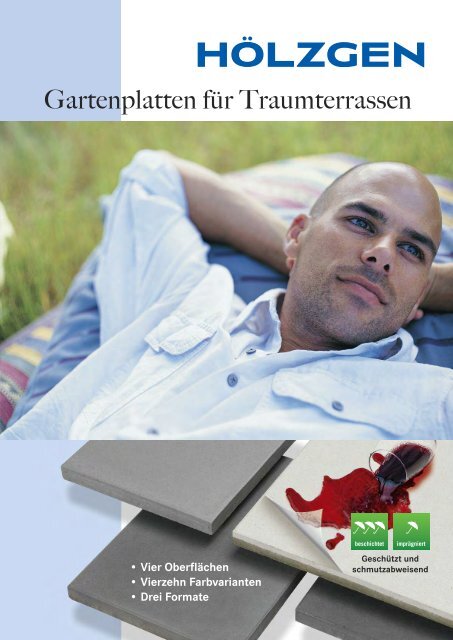 Gartenplatten für Traumterrassen - Hölzgen Betonsteinwerk GmbH ...
