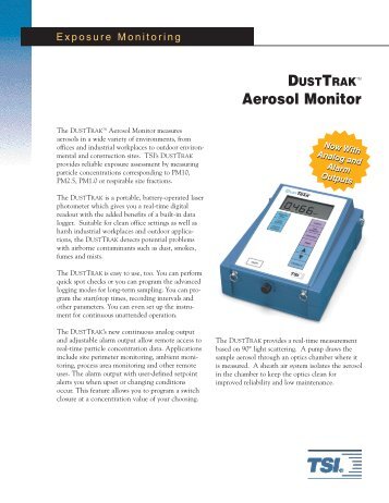 Dusttrak Aerosol Monitor Manual - uploadresume