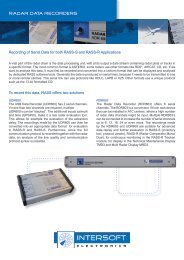 Radar Target Generator RTG698 - Intersoft Electronics