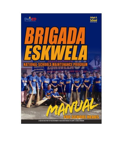 Brigada Eskwela Handbook - DepED, Koronadal City Division