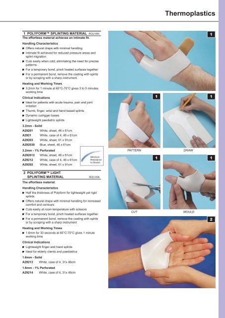 Thermoplastics - Surgical Synergies