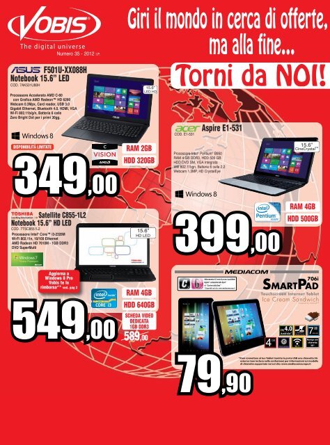 Scarica Volantino VOBIS - Cerinat 2000