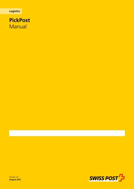PickPost - Swiss Post