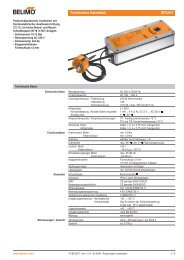 Produktinformation ZTH EU - Belimo