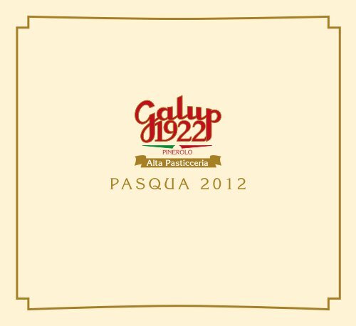 Scarica il catalogo - Galup