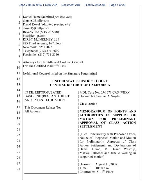 admitted pro hac vice - The Spiva Law Firm PLLC