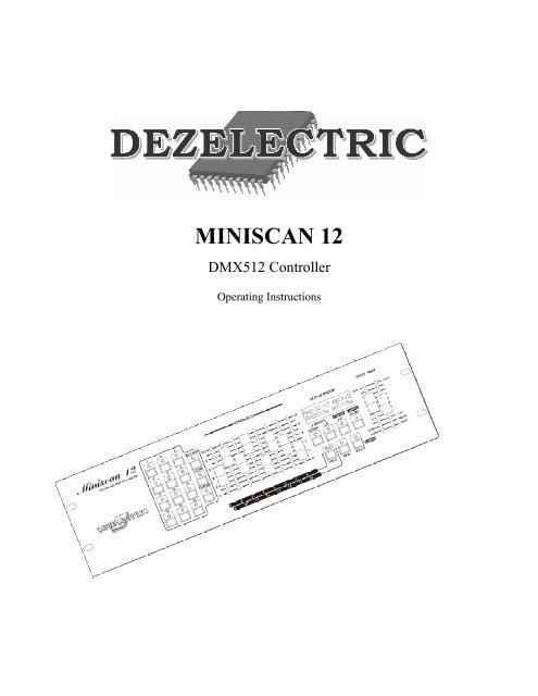 MINISCAN 12 - Dezelectric