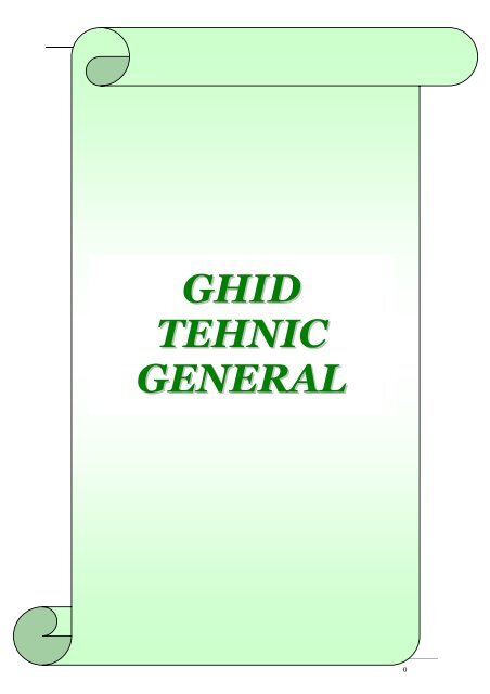 GHID TEHNIC GENERAL