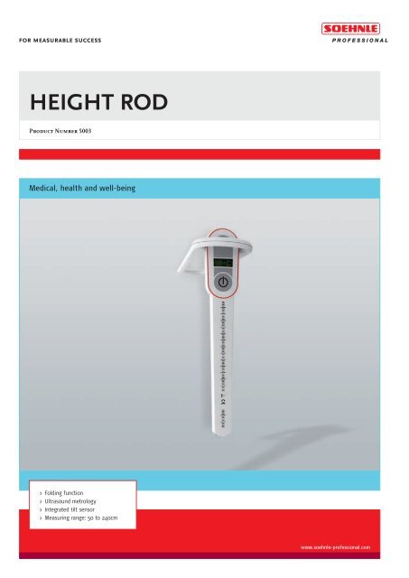 5003 English - Soehnle Professional