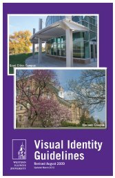 UNIVERSITY OF MANITOBA VISUAL IDENTITY GUIDE