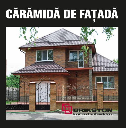 Brosura caramida de fatada - Brikston