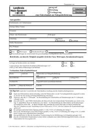 Antrag auf Erteilung einer Fahrerlaubnis für ... - Fastforms.de