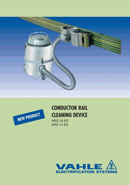 conductor rail cleaning device