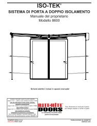 Door Partslist Manual - Pub. PartListL, Jan 2011 - Rite-Hite